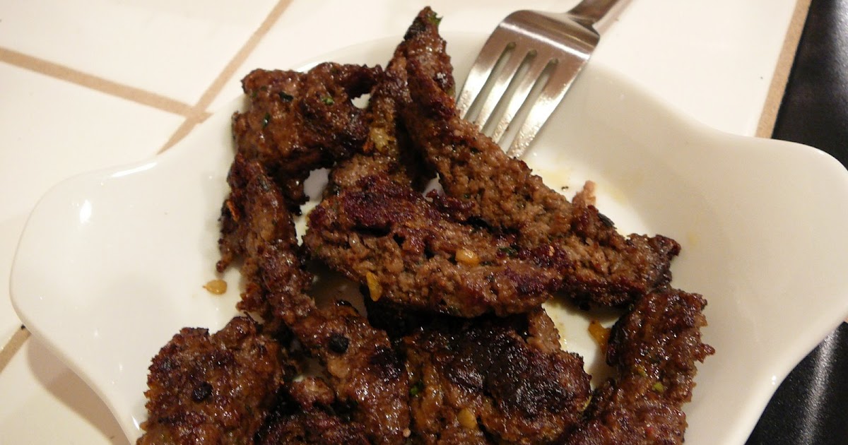 gnawing dentata bytes: 03-16 grilled ground beef
